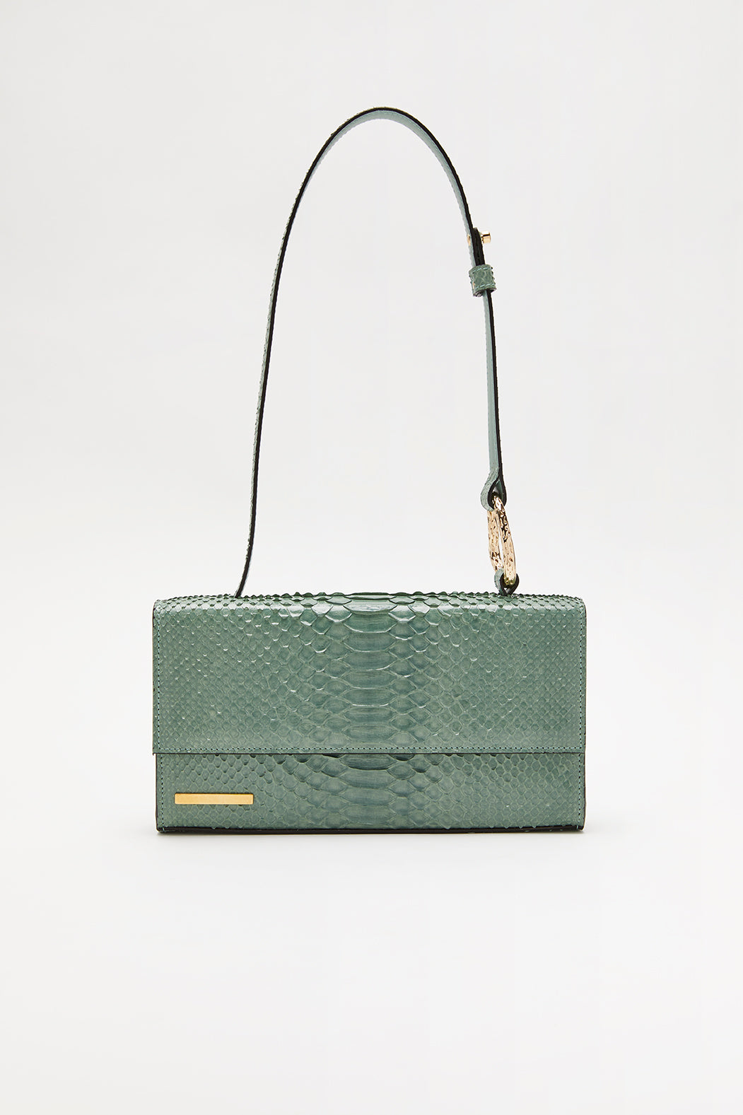 Gold Wave Clutch Wet Sage – Biagini 1968